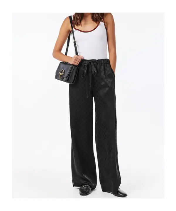 Gucci Logo Wide-leg Track Pants