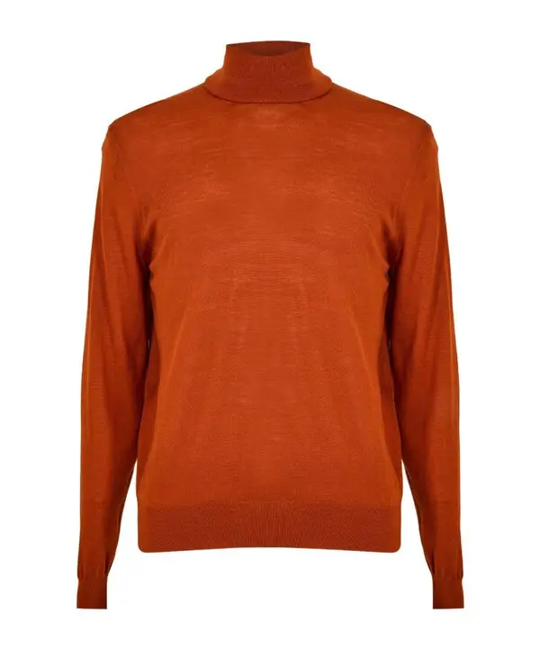 Saint Laurent Solid Color Casual Knit Sweater