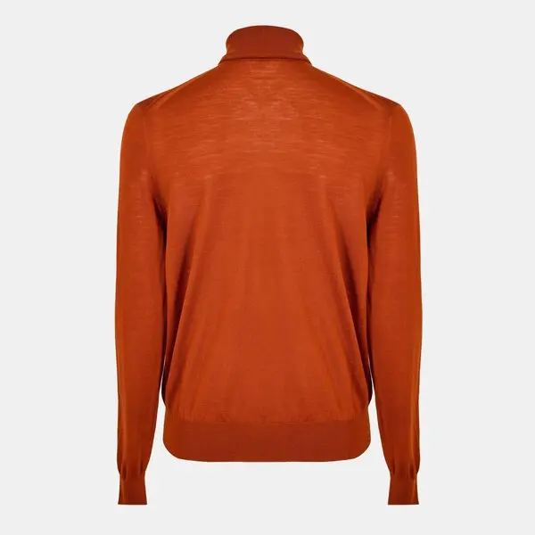 Saint Laurent Solid Color Casual Knit Sweater