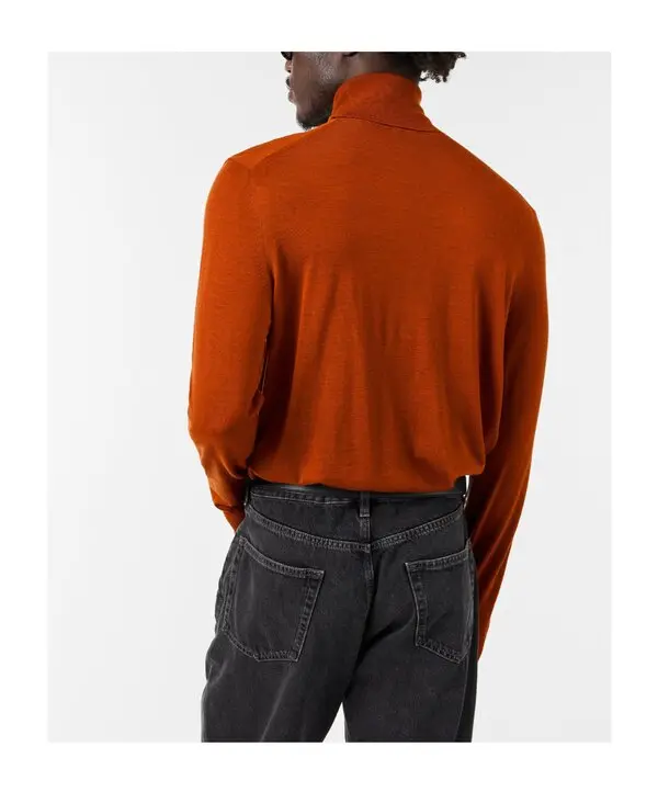 Saint Laurent Solid Color Casual Knit Sweater