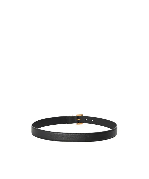 Saint Laurent Monogram Belt - Black