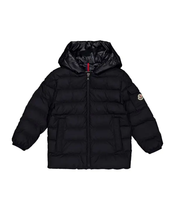 Moncler Logo Patch Down Jacket