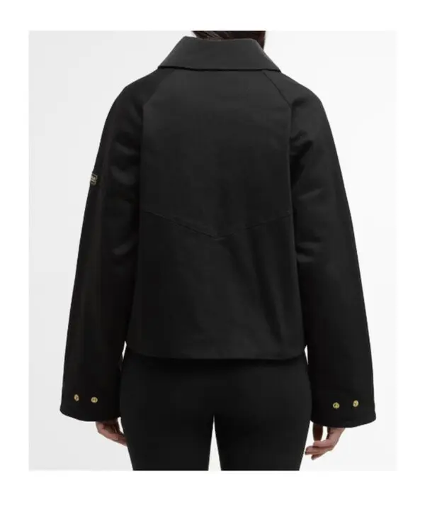 Barbour Long-sleeved Casual Jacket With Zip Closure