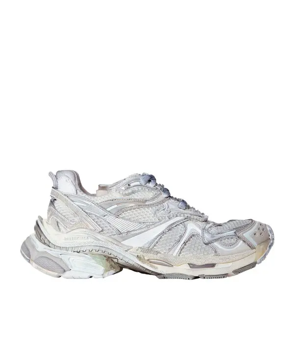 Balenciaga Runner 2 Lthr Sneakers - White