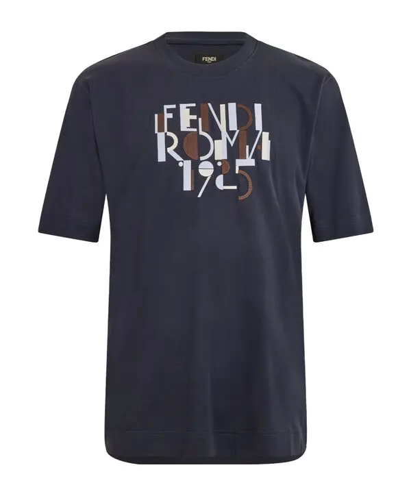 Fendi Crew Neck Short Sleeve Tee