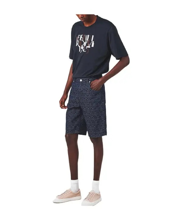 Fendi Crew Neck Short Sleeve Tee