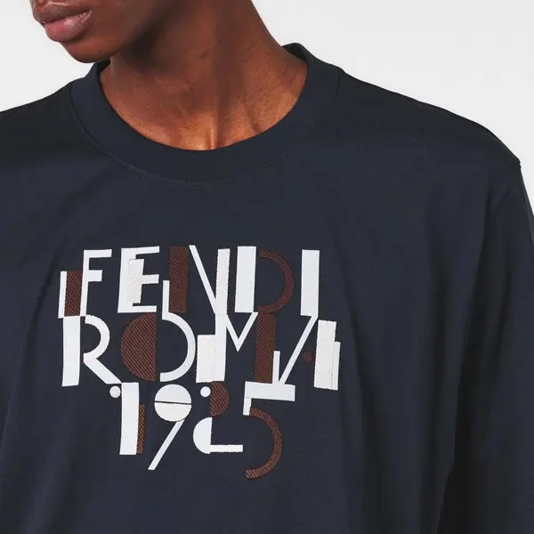 Fendi Crew Neck Short Sleeve Tee