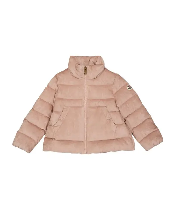 Moncler Logo Patch Quilted Down Jacket