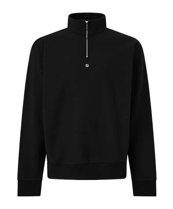 Fendi Quarter-zip Fleece Sweatshirt