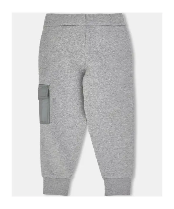 Moncler Logo Fleece Jogger Sweatpants - Gray