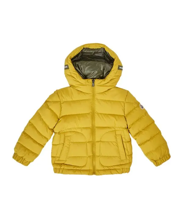 Moncler Logo Patch Down Jacket