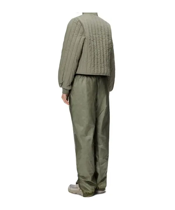 Rains Snap-button Long-sleeved Cotton Coat