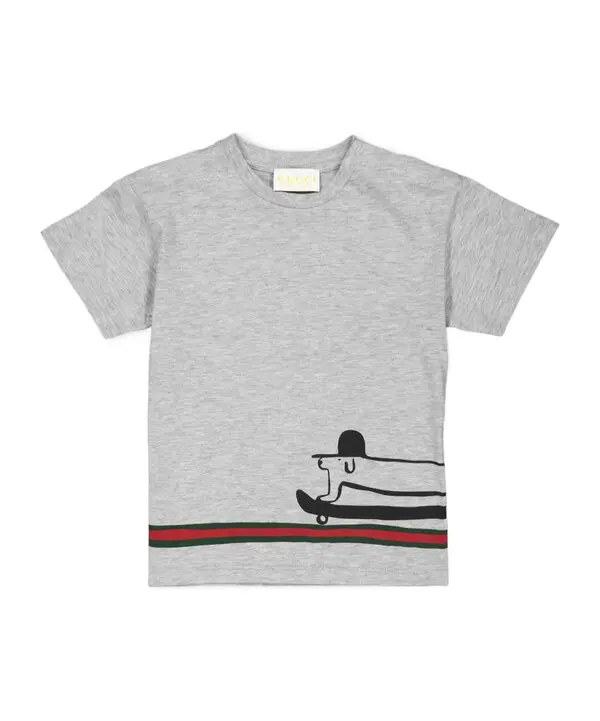 Gucci Printed Short Sleeve T-shirt