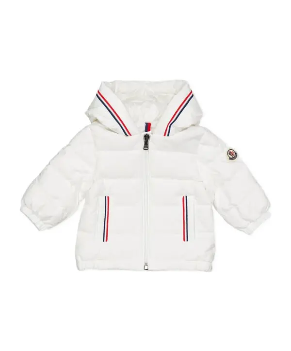 Moncler Logo Patch Down Jacket