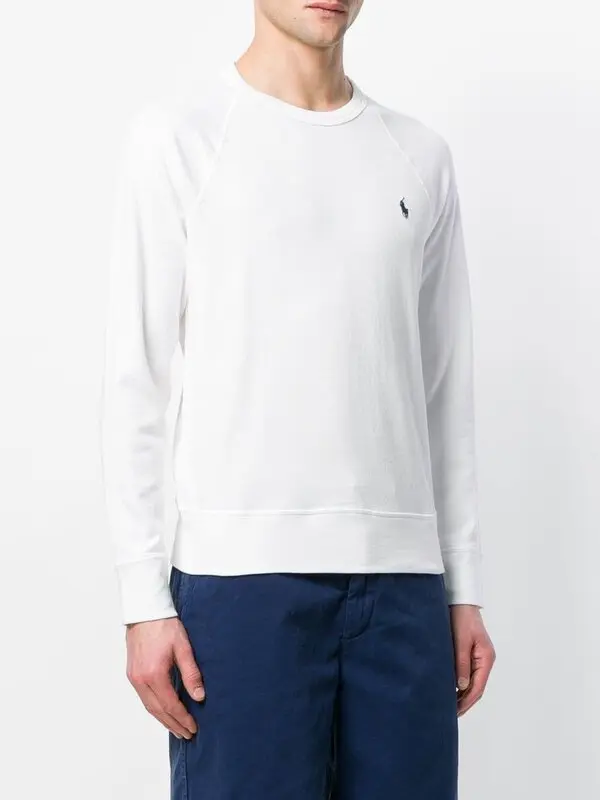 Polo Ralph Lauren Terry Lightweight Sweatshirt - White