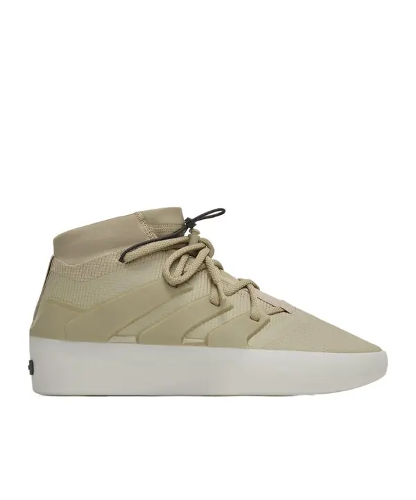 Adidas Light Khaki Knit High-top Sneakers