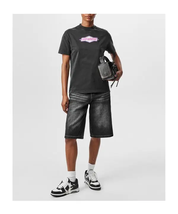 Off-White Off Roses Wash T-shirt