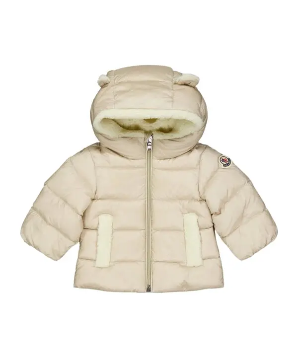Moncler Logo Patch Down Jacket
