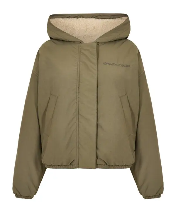 Canada Goose Hooded Cropped Jacket