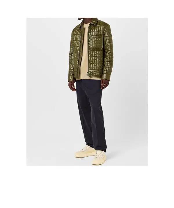 Moncler Quilted Low-top Sneakers - Nude