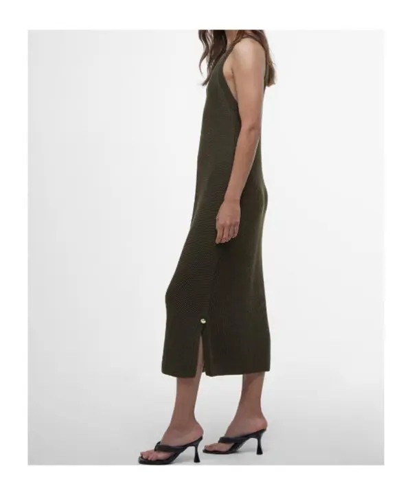Barbour Dakota Knitted Midi Dress