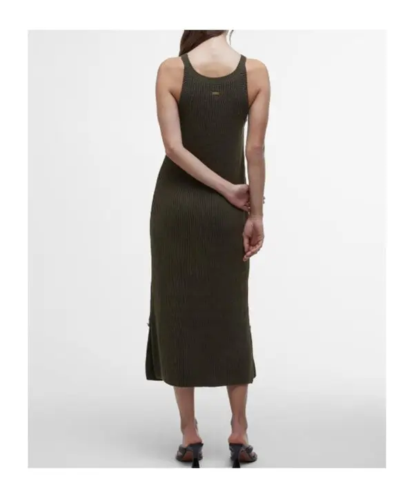 Barbour Dakota Knitted Midi Dress
