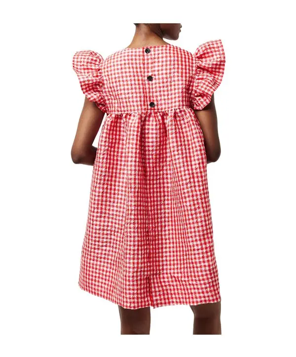 GANNI Ruffled Mini Dress