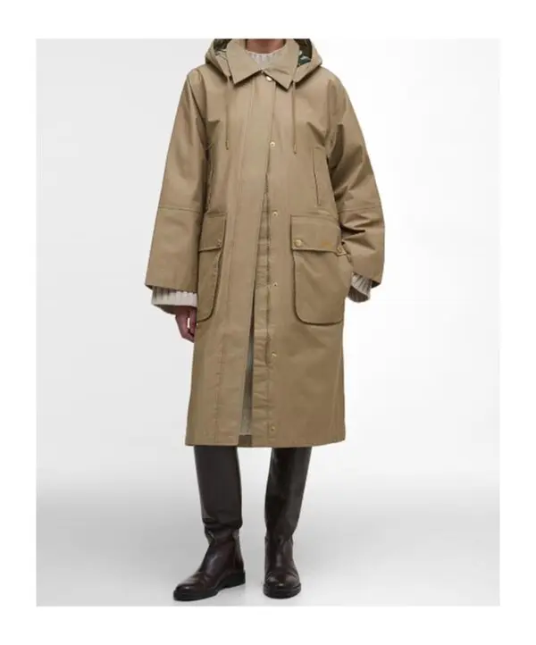 Barbour Long-sleeved Hooded Jacket