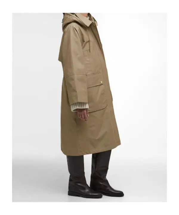Barbour Long-sleeved Hooded Jacket