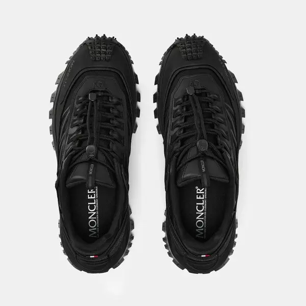 Moncler Technical Low-top Sneakers With Lugged Sole