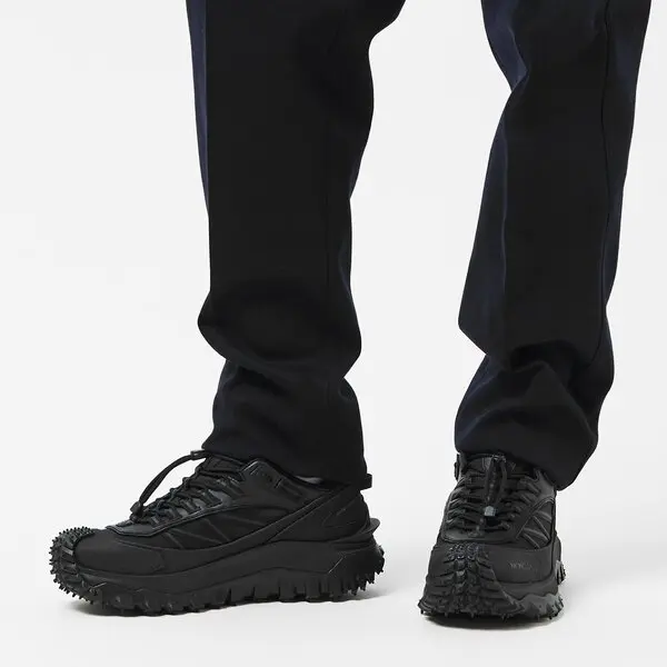Moncler Technical Low-top Sneakers With Lugged Sole