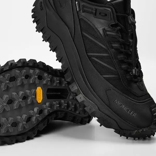 Moncler Technical Low-top Sneakers With Lugged Sole