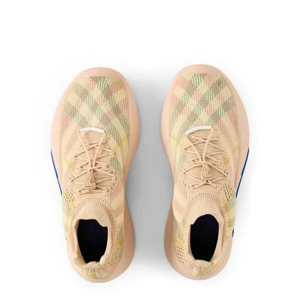 Burberry Vintage Check Neptune Sneakers - Nude