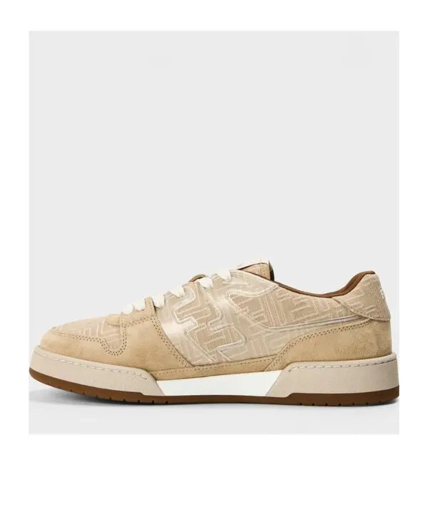 Fendi Lace-up Front Low-top Sneakers