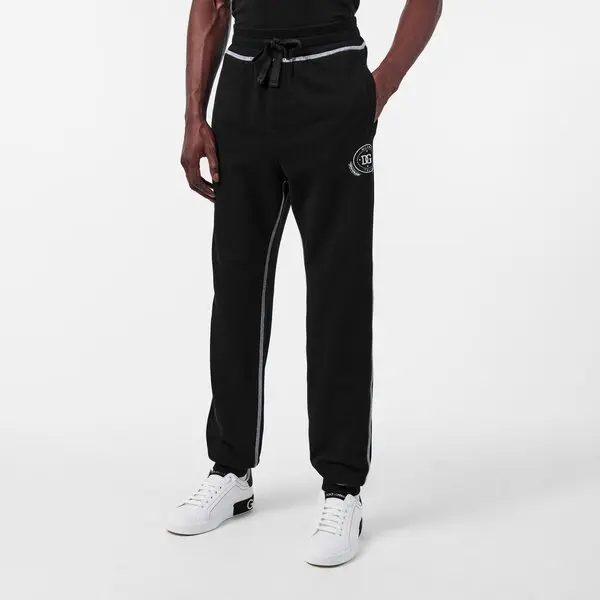 Dolce & Gabbana Solid Color Fashion Sports Pants