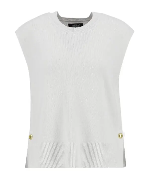 Barbour Sleeveless Crew Neck Sweater