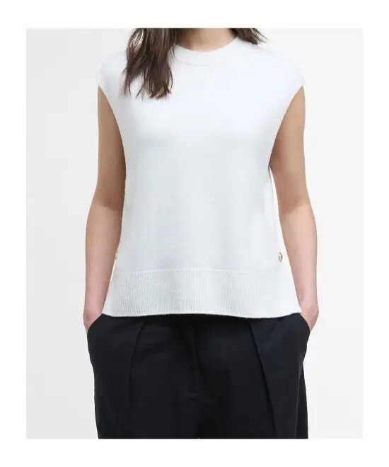 Barbour Sleeveless Crew Neck Sweater
