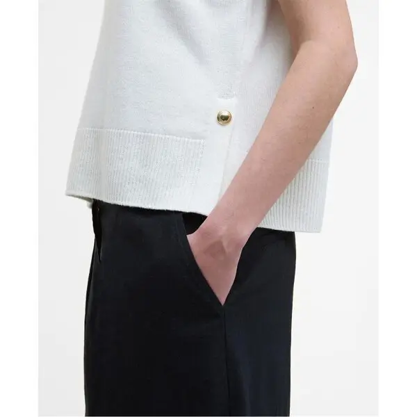 Barbour Sleeveless Crew Neck Sweater