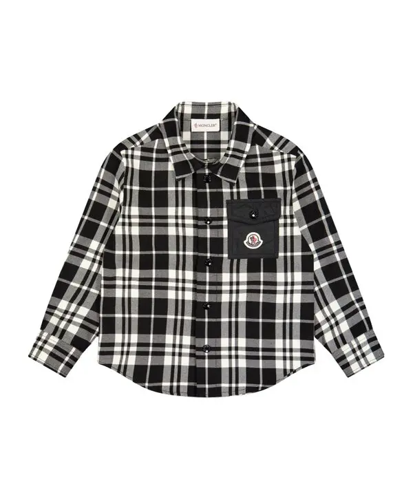 Moncler Plaid Coat