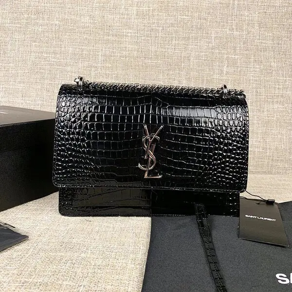 Saint Laurent Sunset Monogram Medium Shoulder Bag
