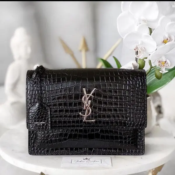 Saint Laurent Sunset Monogram Medium Shoulder Bag
