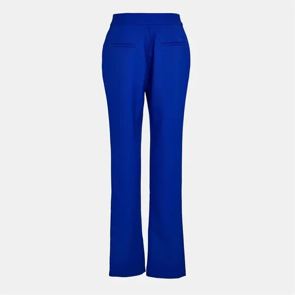 Off-White Tailored Trousers With Front Slits