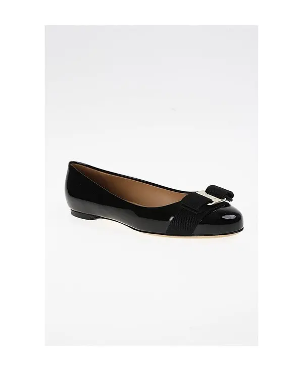 FERRAGAMO Varina Ballet Flats - Nude