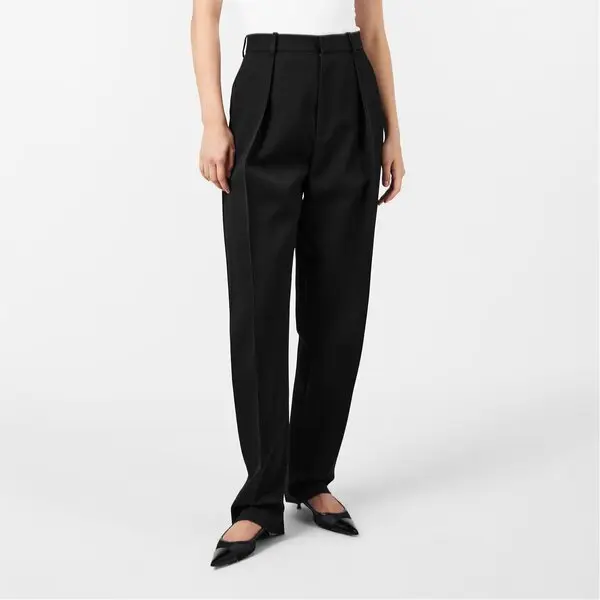 Bottega Veneta High-waisted Pleated Trousers