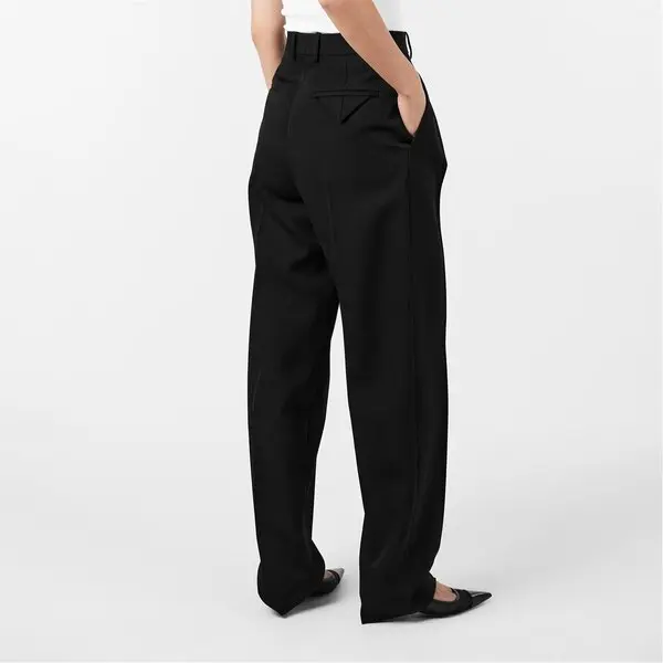 Bottega Veneta High-waisted Pleated Trousers