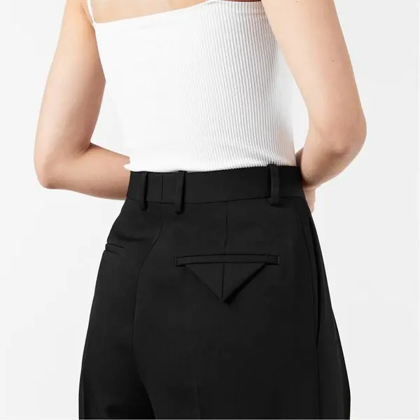 Bottega Veneta High-waisted Pleated Trousers