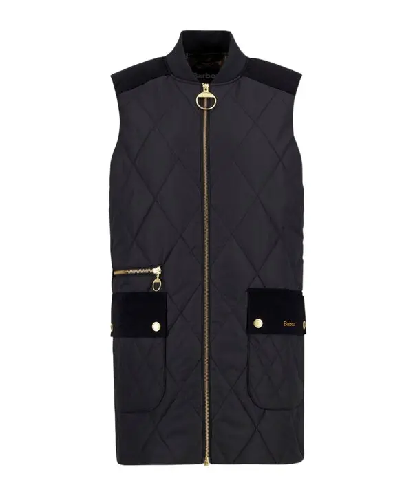 Barbour Lydia Quilted Gilet - Black