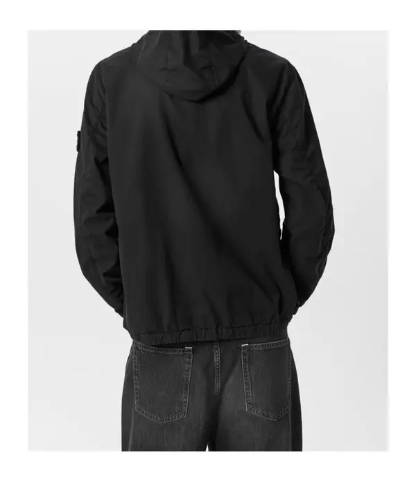 Stone Island Supima Cotton Twill Hooded Jacket