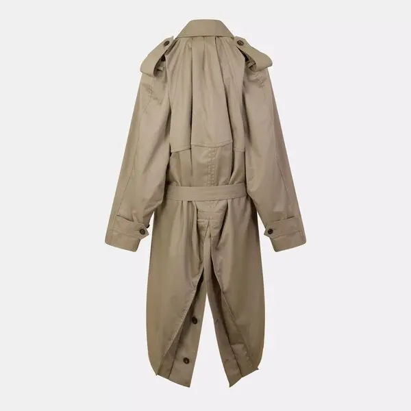 Balenciaga A Tailored Trench Coat