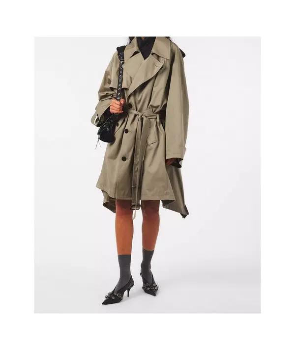 Balenciaga A Tailored Trench Coat